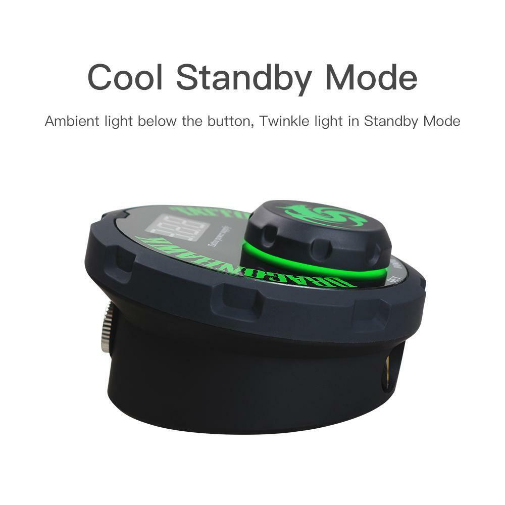 Professional Tattoo Machine Dragonhawk Pen 2 Wireless Batteries 20 ...